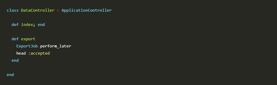 Export big csv with Rails Active Job and Action Cable - Floating Cube Studios